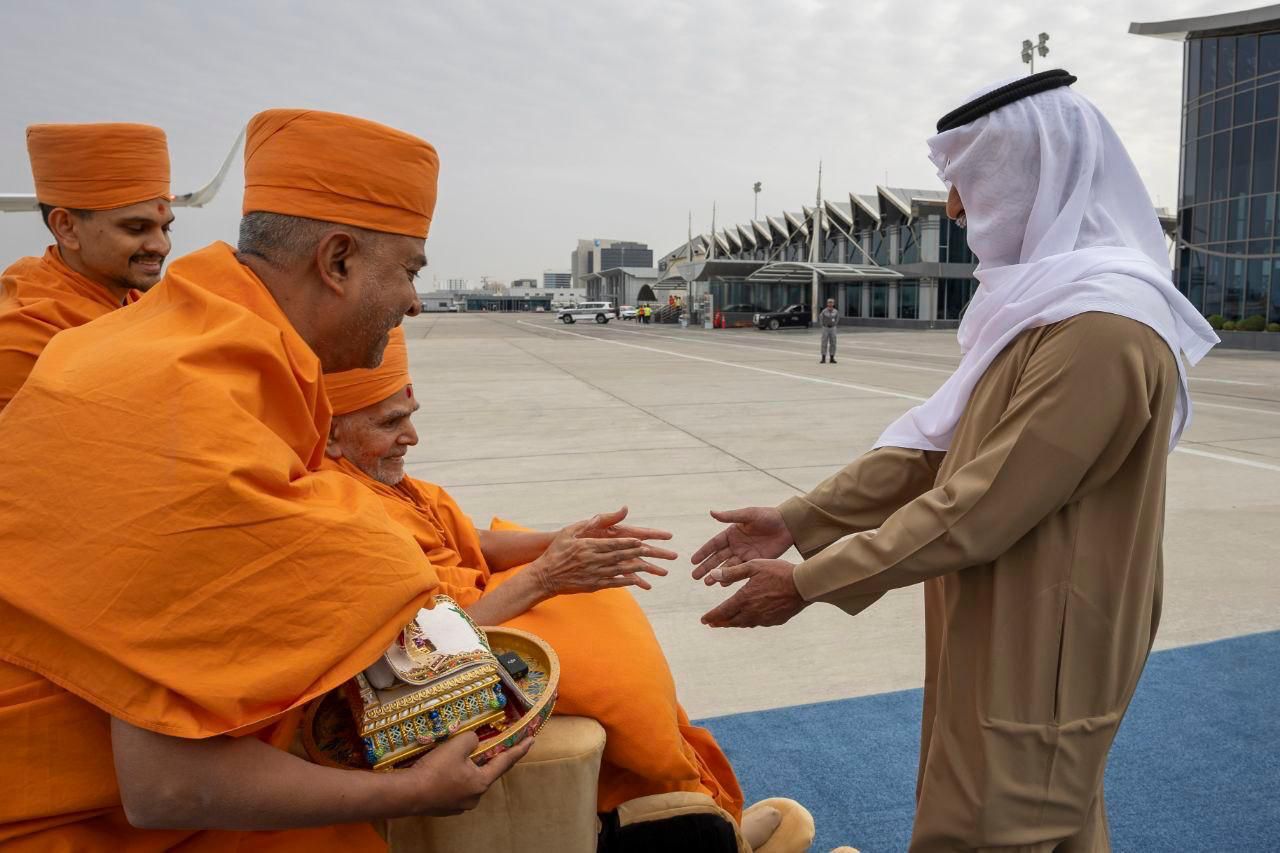 UAE’s 1st Hindu Temple: BAPS Spiritual Leader in Abu Dhabi Ahead of Feb ...