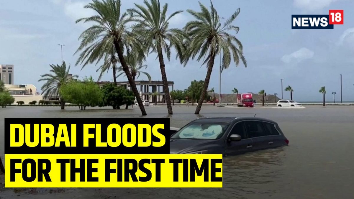 Torrential Downpour Paralyzes Dubai: Cars Trapped in Flooding as ...