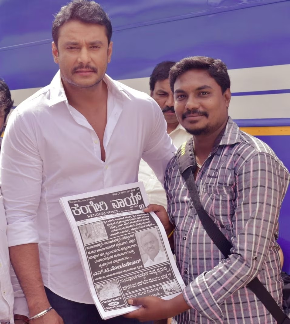 Ahead Of His 47th Birthday, Actor Darshan's Pics With Fans Viral ...