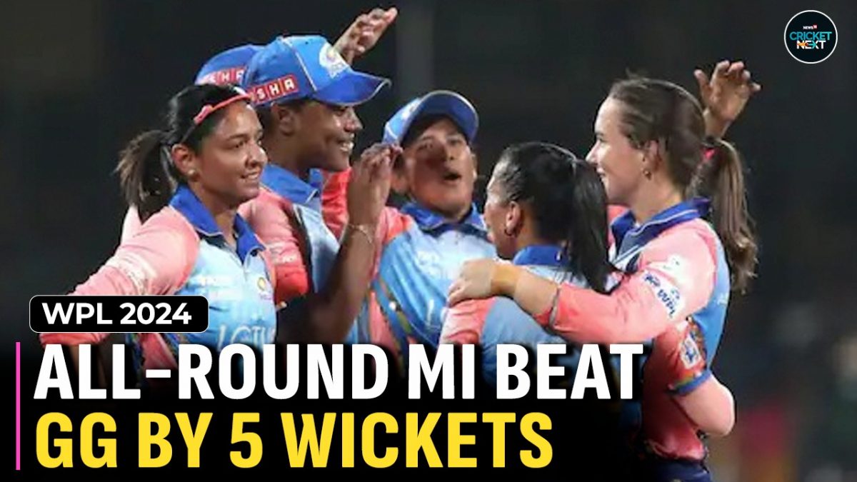 MI vs GG WPL 2024: Mumbai Indians beat Gujarat Giants by 5 Wickets - News18