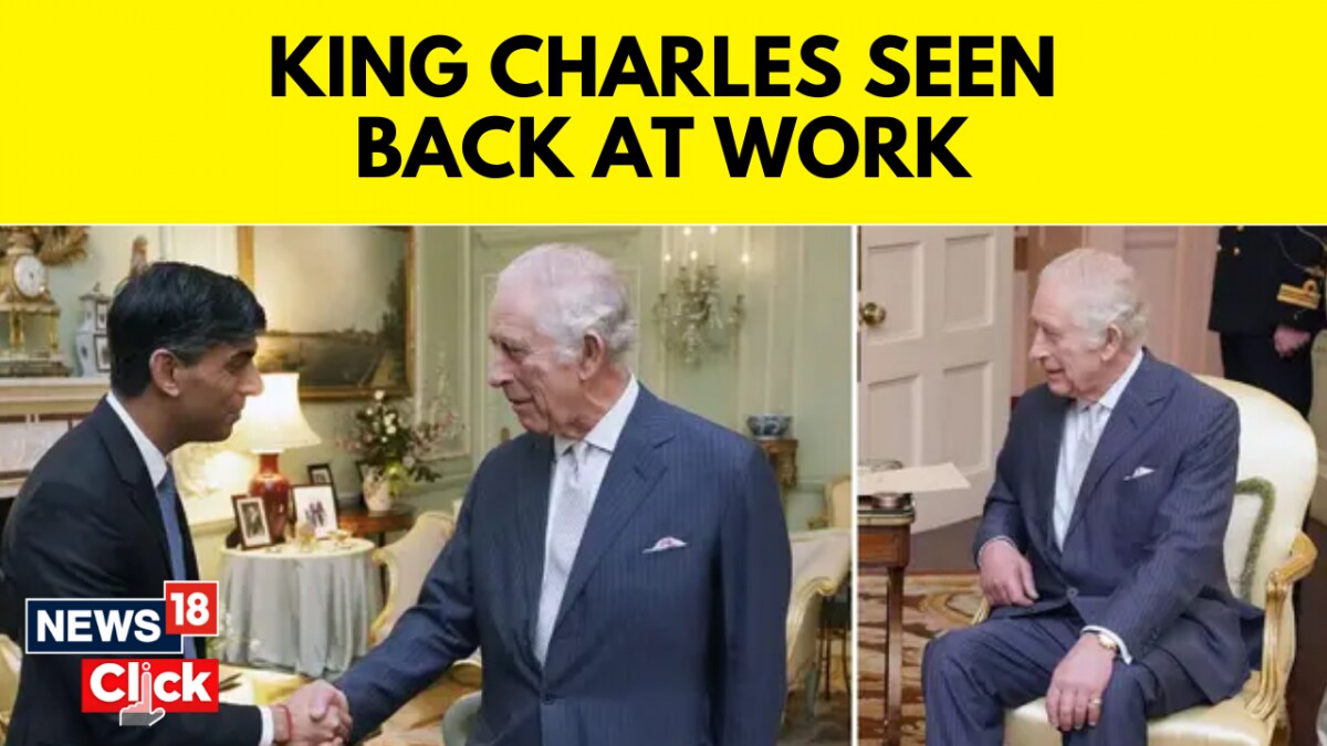 King Charles Seen Back At Work Following Cancer Diagnosis - News18