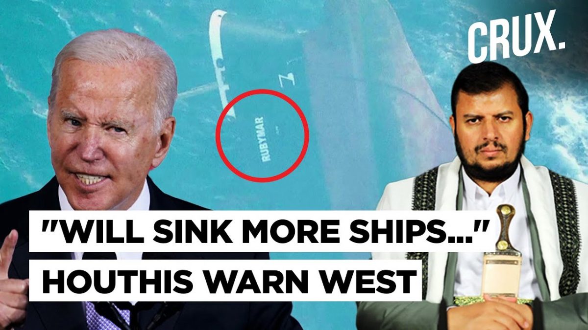 US Confirms Sinking Of UK-Owned ‘Rubymar’ Ship After Houthi Attack ...