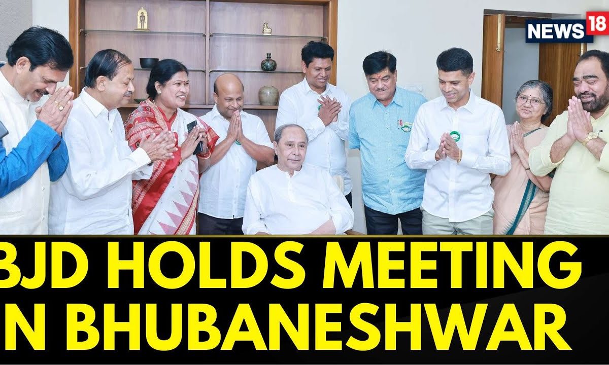 BJD Holds A Key Meeting in Bhubaneshwar Amidst The Talks Of Potential Alliance With BJP | Odisha ...