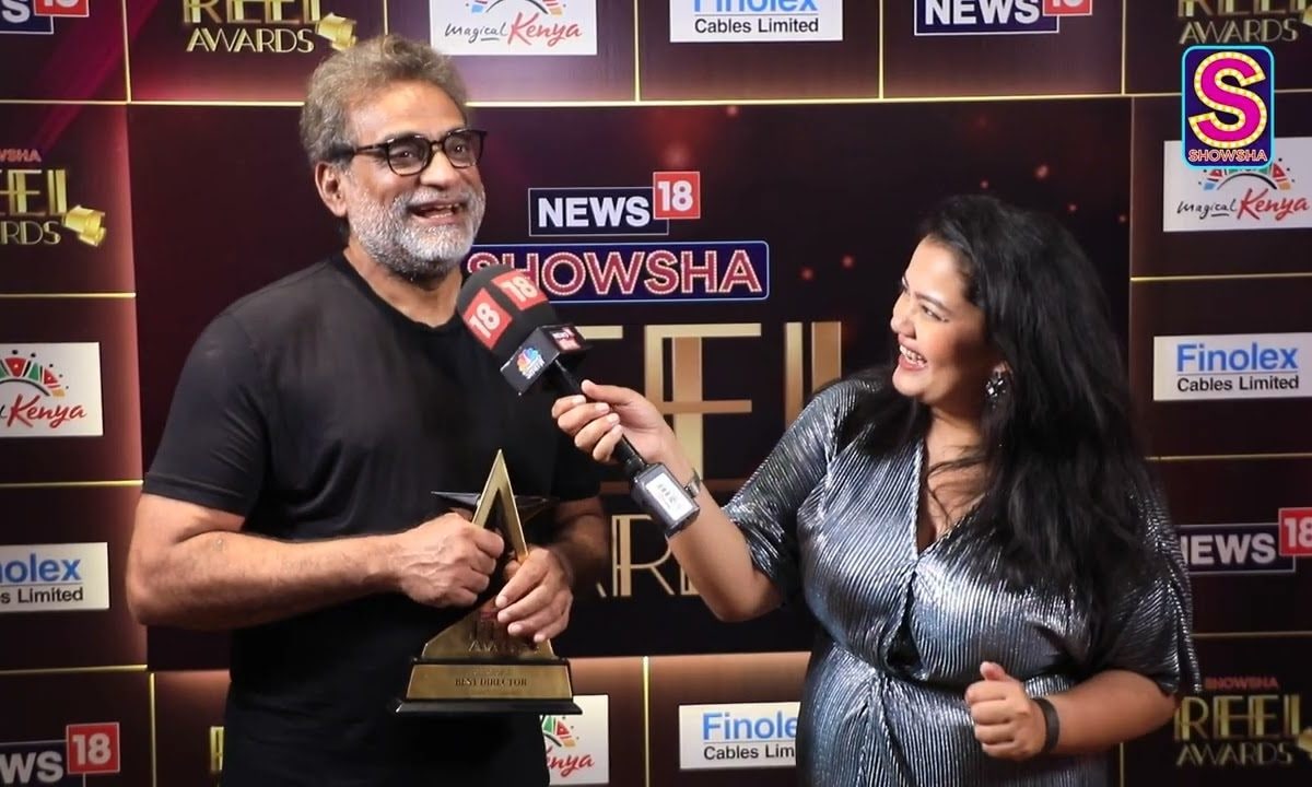 R Balki Wins Best Director (Jury) For Ghoomer At News18 Showsha Reel ...