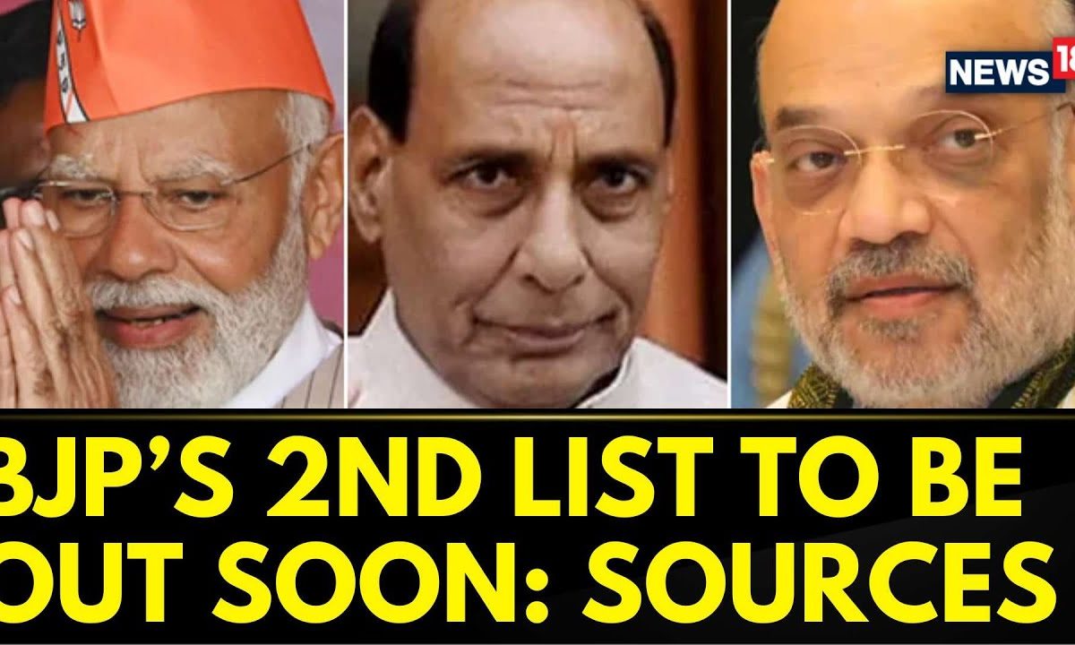 Lok Sabha Elections 2024: BJP 2nd List Of Probables To Be Out Soon | Lok Sabha Elections ...