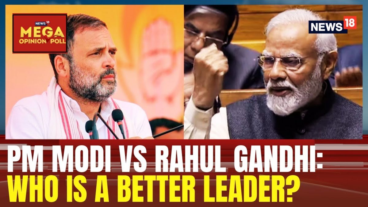 PM Modi Vs Rahul Gandhi: Who Is A Better Leader? | Mega Opinion Poll ...