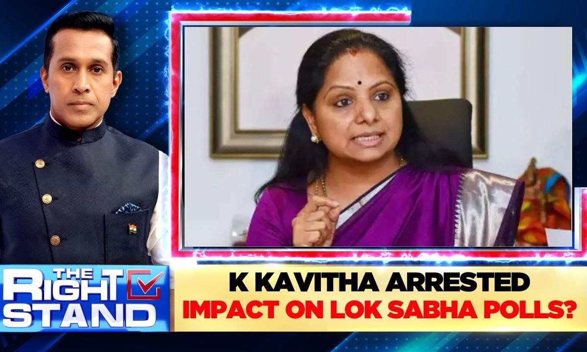 Dramatic Scenes As BRS' K Kavitha Arrested From Home In Liquor Policy Scam : Impact ...
