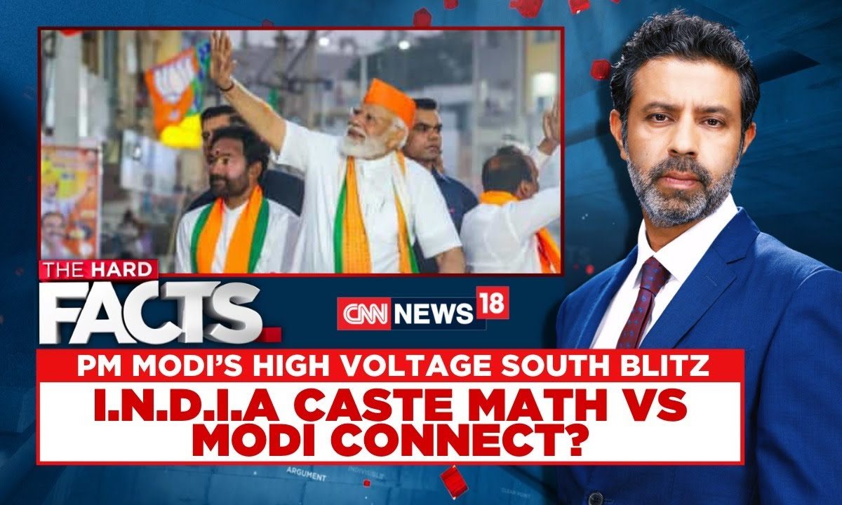 PM Modi In Mega South Outreach Holds Rallies, Roadshow In Telangana, Tamil Nadu And Karnataka ...