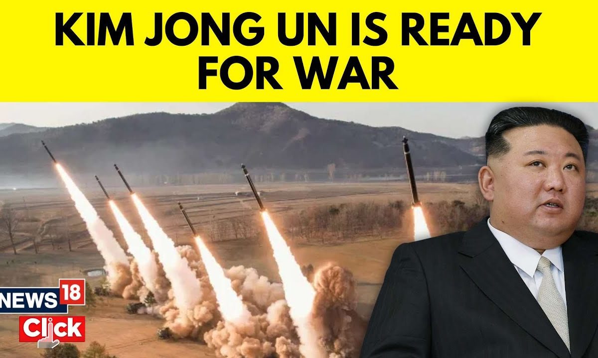 Kim Jong Un | North Korea’s Kim Oversees ‘Super-Large’ Rocket Launcher Drills | North Korea ...