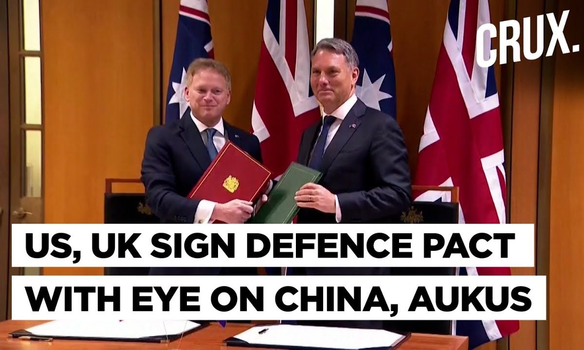 AUKUS Allies Australia, UK Strike Deal On Nuclear Submarines, Sign New ...