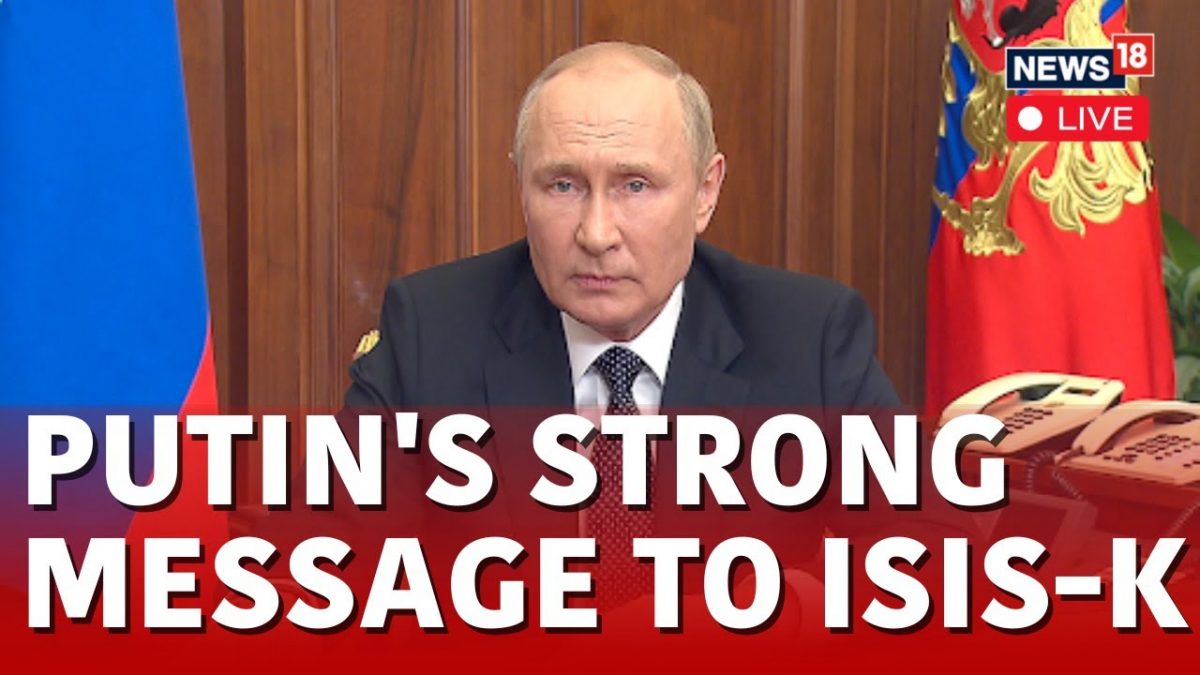 Putin News | Moscow Attack Live Updates | Putin Addreses Nation After ...