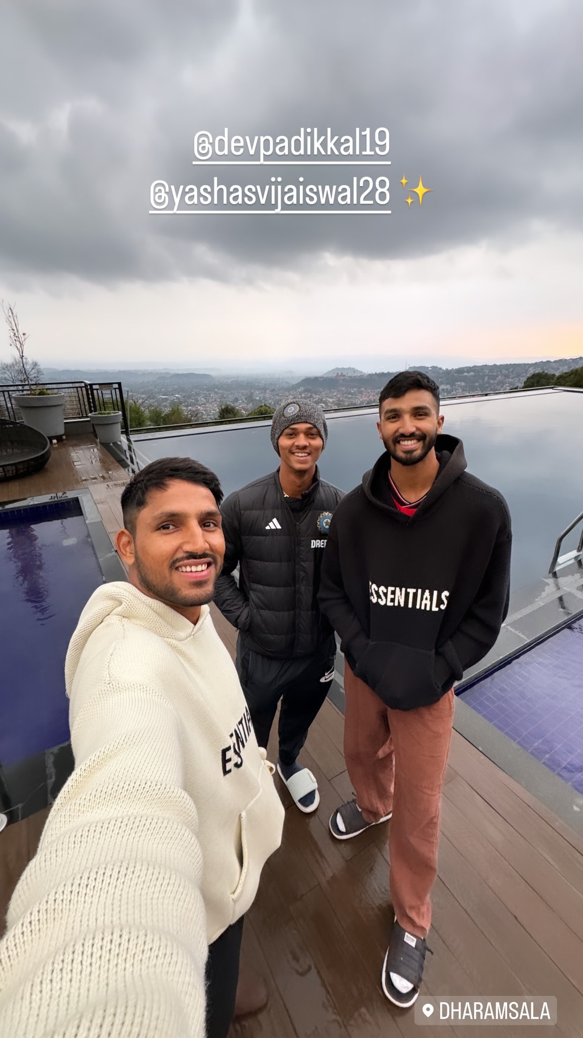 Ind Vs Eng Dhruv Jurel Yashasvi Jaiswal And Devdutt Padikkal Chilling In Dharamshala News18
