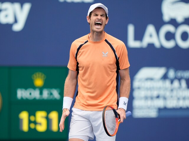 Miami Open: Andy Murray Beats Dizzy Matteo Berrettini, Sloane Stephens ...