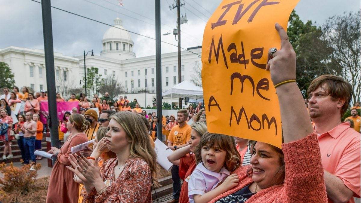 Relief for Alabamans Seeking Babies Through IVF as Alabama Passes Law ...