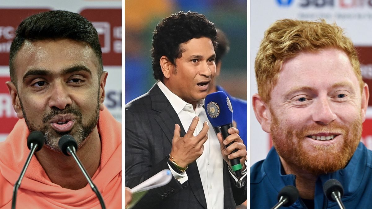 Sachin Tendulkar Congratulates Ravi Ashwin, Jonny Bairstow on Reaching ...