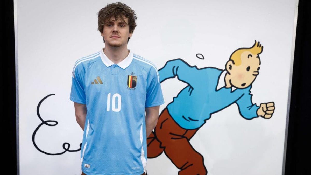 Belgium's New National Kit Designed As An Ode to Comic Book Legend ...