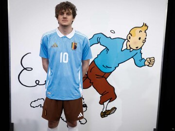 Belgium's New National Kit Designed As An Ode to Comic Book Legend ...