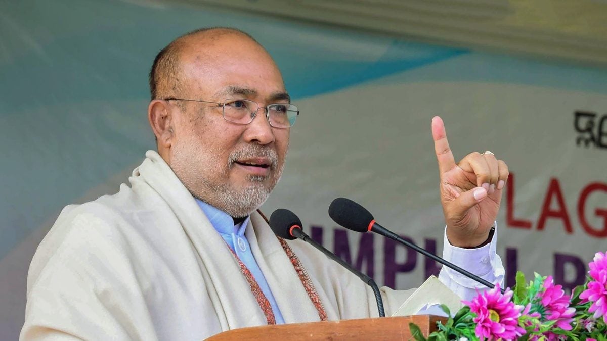 Whether PM Visits Manipur Non-issue, We Are In Touch With Him 24/7: CM ...