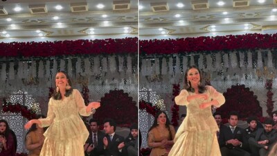 Bride's Best Friend Rocks the Stage With Her Energetic Dance, Leaves ...