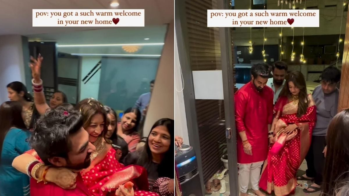 Indian Bride's Warm Welcome at In-law's House Sets New Wedding Goals ...