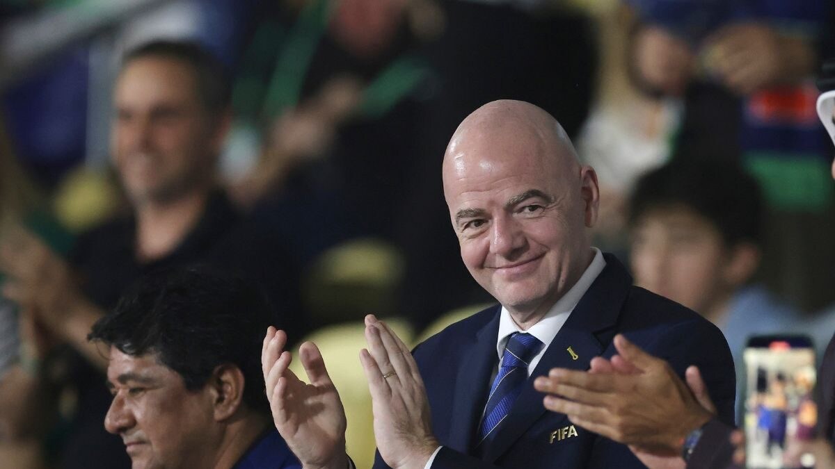 'Red Card to the Idea of Blue', Says FIFA Chief Gianni Infantino as ...