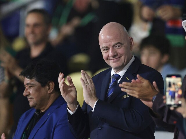 'Red Card to the Idea of Blue', Says FIFA Chief Gianni Infantino as ...