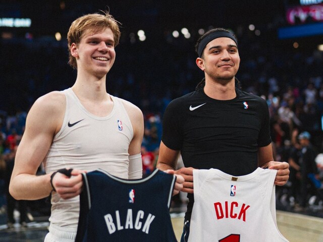 NBA Rookies Gradey Dick and Anthony Black's Post-Game Jersey Swap Is ...