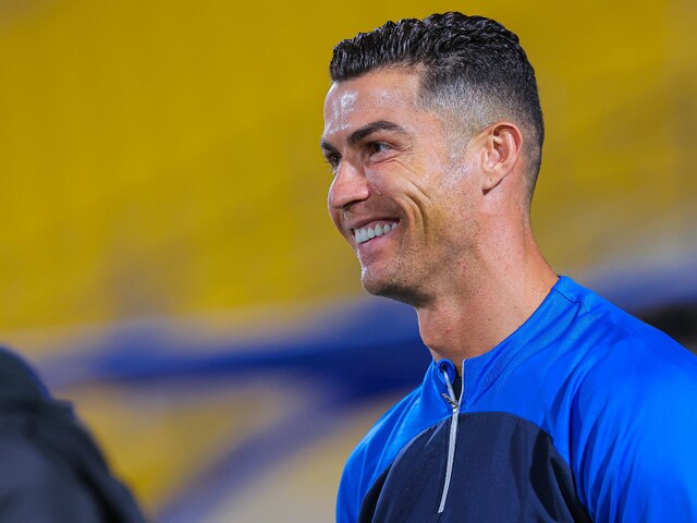 Cristiano Ronaldo Beaming From Ear to Ear as he Returns From ...