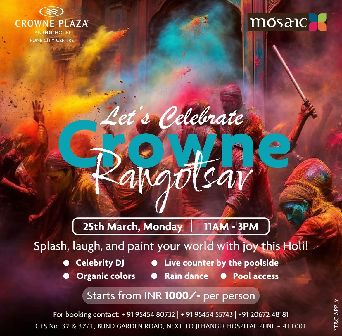 12 Indulgent Holi Escapes: Where Festivity Meets Fun | Lifestyle News ...