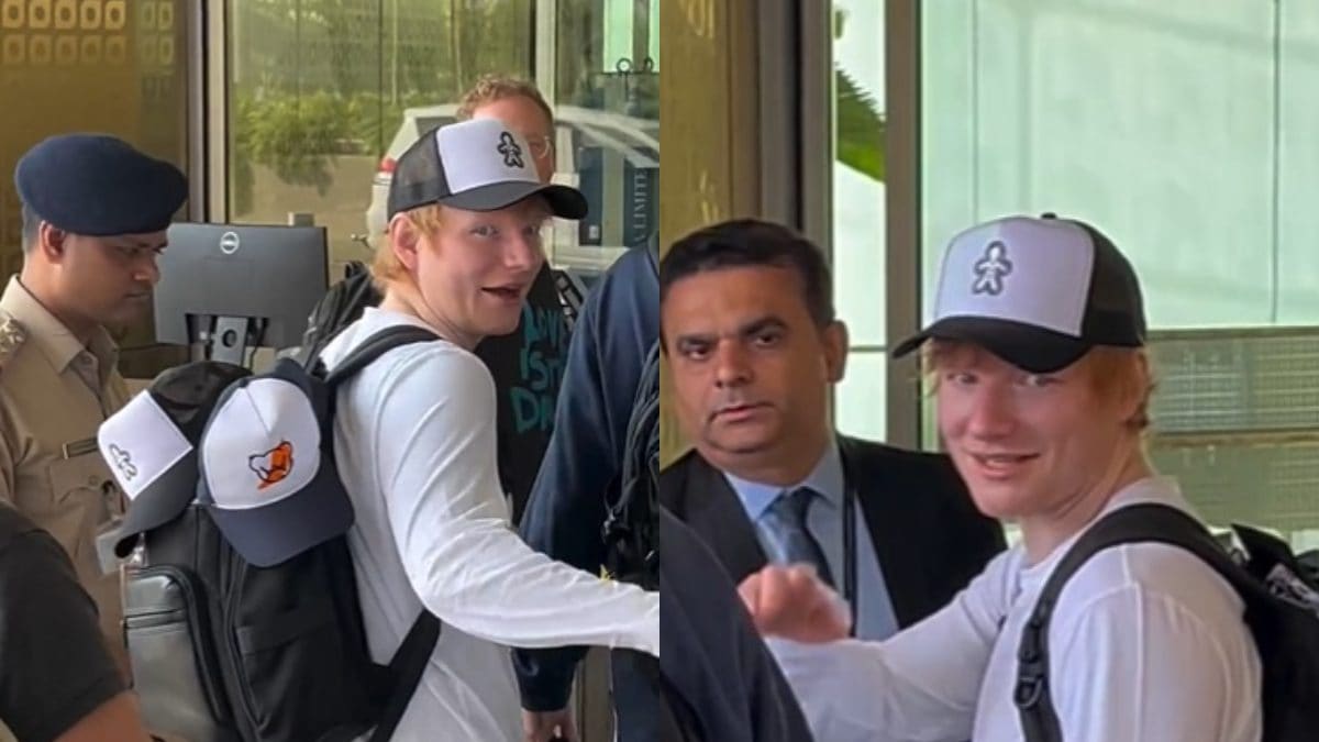 Ed Sheeran Waves At Paps As He Leaves Mumbai After The Concert, Video ...