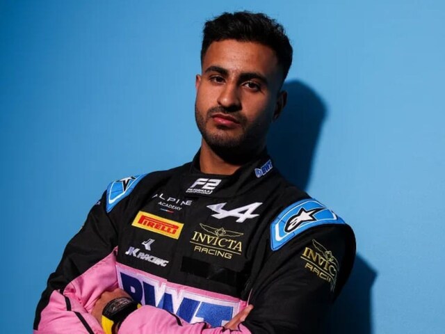 F2 Driver Kush Maini Survives Horrendous Car at Azerbaijan Grand Prix ...