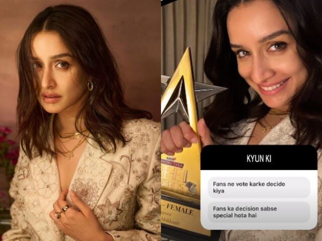 Shraddha Kapoor Hails Her Fans At News18 Showsha Reel Awards 2024: 'Jo Woh Kar Sakte Hai Na ...