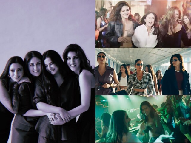 Crew Song Ghagra: Tabu, Kareena Kapoor, Kriti Sanon Set The Dance Floor ...