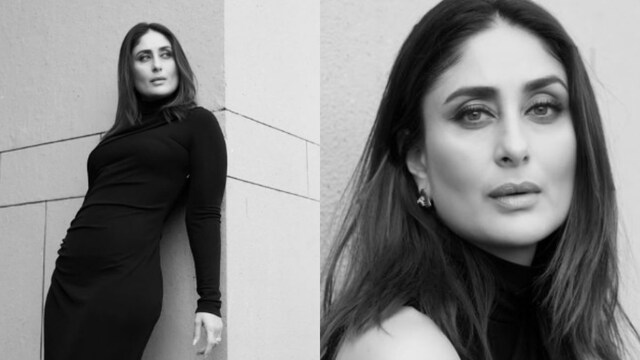 Sexy! Kareena Kapoor Khan Keeps It Bold And Beautiful In A Black Maxi ...