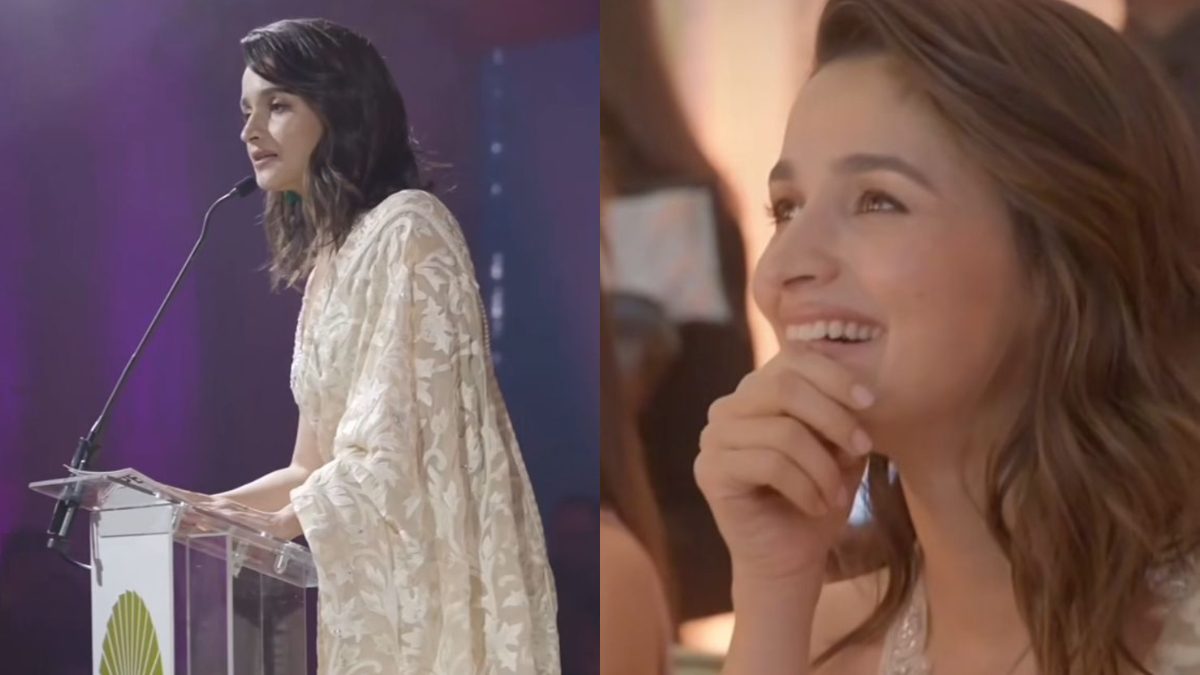 Alia Bhatt Hosts Hope Gala in London In A Saree, Photos From Event Go Viral | See Here | Movies ...