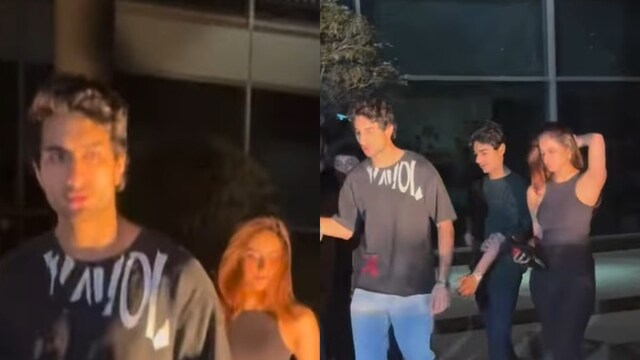 Ibrahim Ali Khan, Palak Tiwari Get Snapped As They Step Out In The City ...