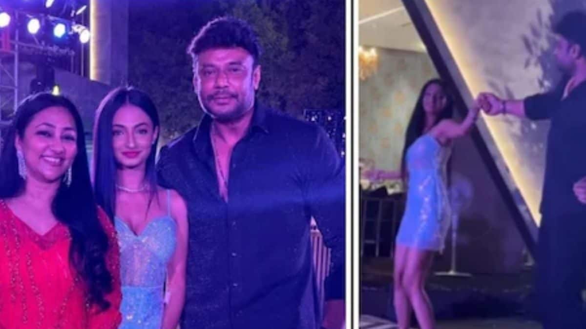 Actor Darshan's Dance Video With Wife Vijaya Lakshmi From His Birthday ...