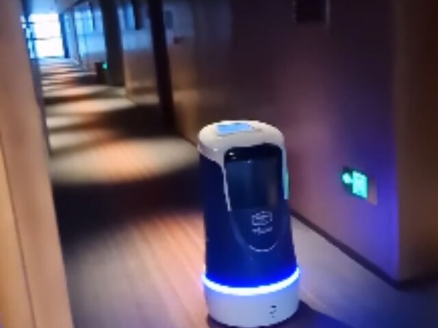 Man Gets Food Delivered By Robot In China, Internet Can't Keep Calm ...