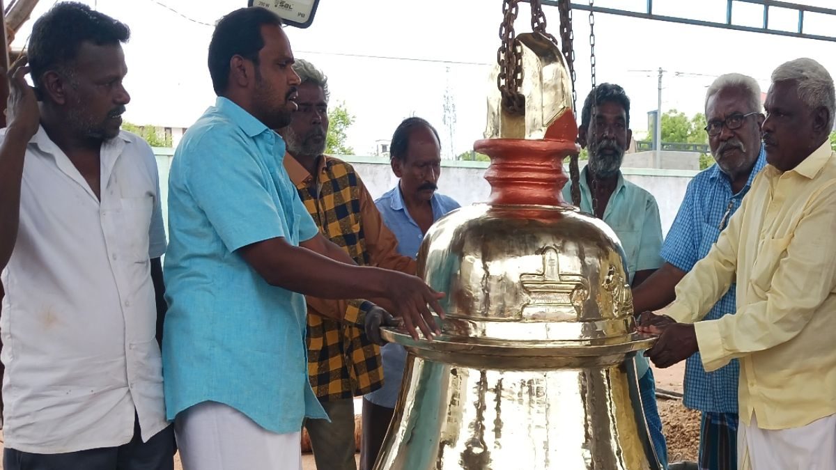 In Tamil Nadu, 1,400 Kg Bell Worth Rs 45 lakh To Be Installed At 1008 ...