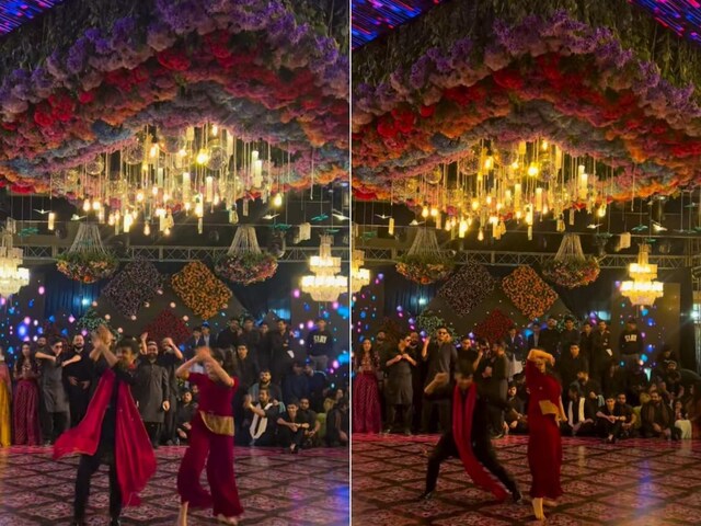 Pakistani Duo's Dance to Bipasha Basu's Beedi Jalaile At Pre-wedding ...