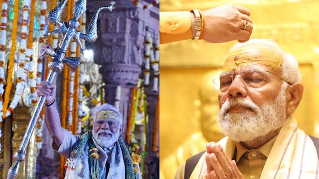 PM Modi Offers Prayers At Kashi Vishwanath Temple For His 'Family ...