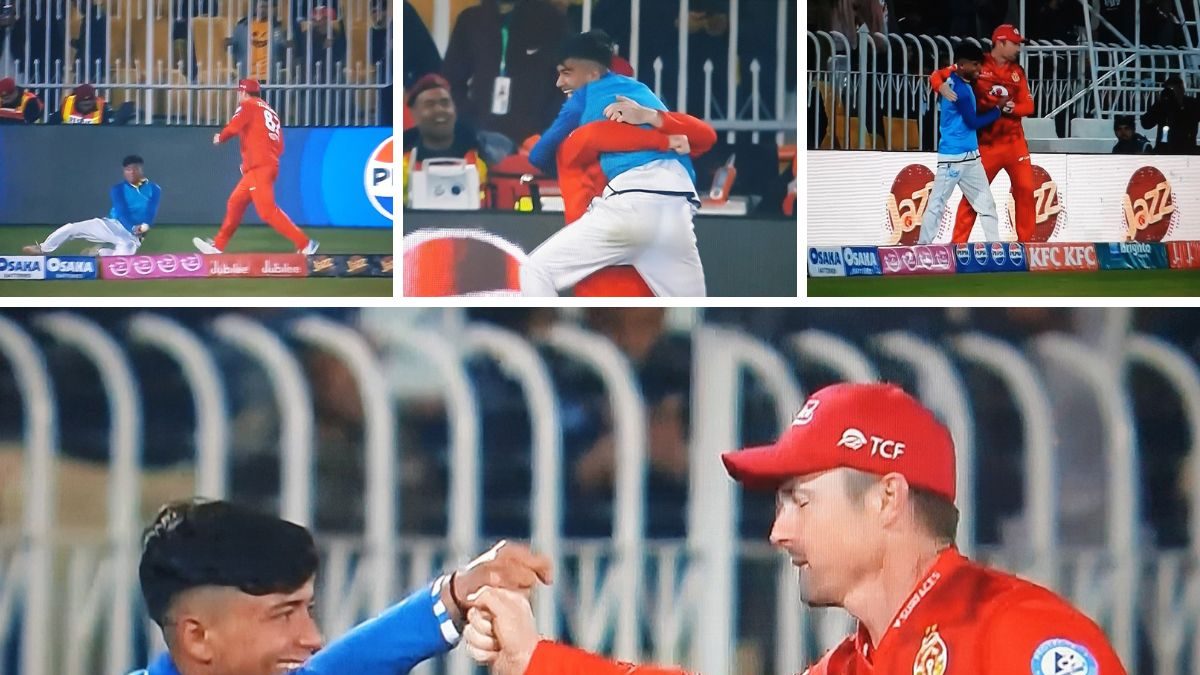 Colin Munro's Fielding Tips Helps Ball Boy Complete Sensational Catch ...