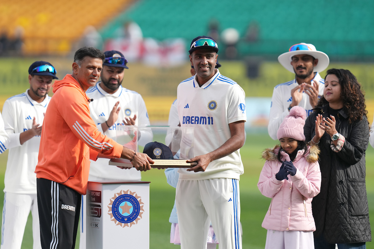 Ravichandran Ashwin Felicitated, Receives Guard of Honour During ...