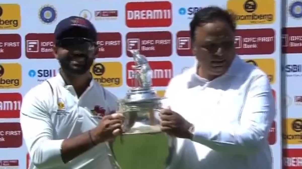 Ajinkya Rahane Lifts Ranji Trophy as Mumbai Win Record-extending Title | WATCH | Cricket News ...