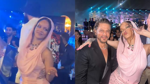 Rihanna Goes Desi, Enjoys and Grooves to Shah Rukh Khan's Chaleya ...