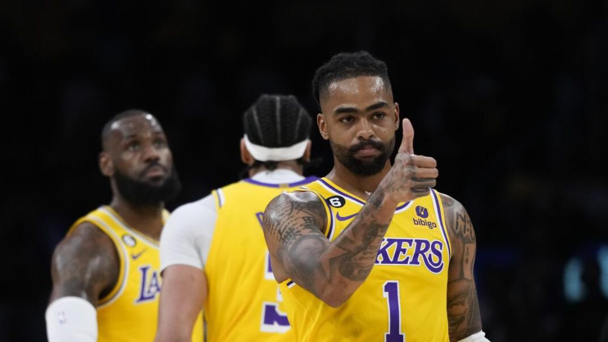 NBA: D'Angelo Russell Etches History, Becomes Los Angeles Laker With ...
