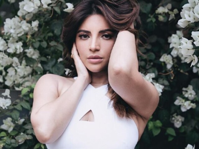 Sexy! Shama Sikander Raises The Temperature In A White Cut-Out Dress ...