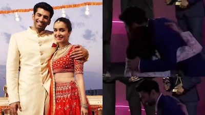 MEGA Exclusive | Aditya Roy Kapur Gives Shraddha Kapoor a Warm Hug at ...