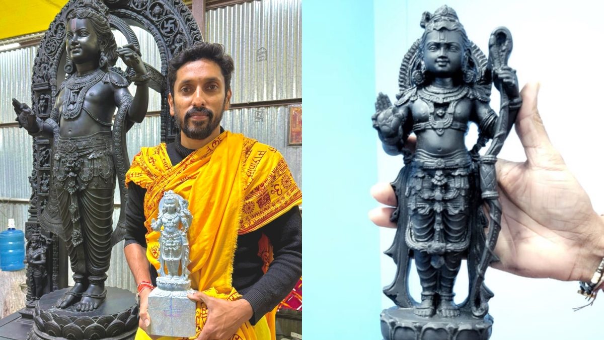 Sculptor Arun Yogiraj is Back: Ayodhya Now Gets A Smaller Ram Lalla ...