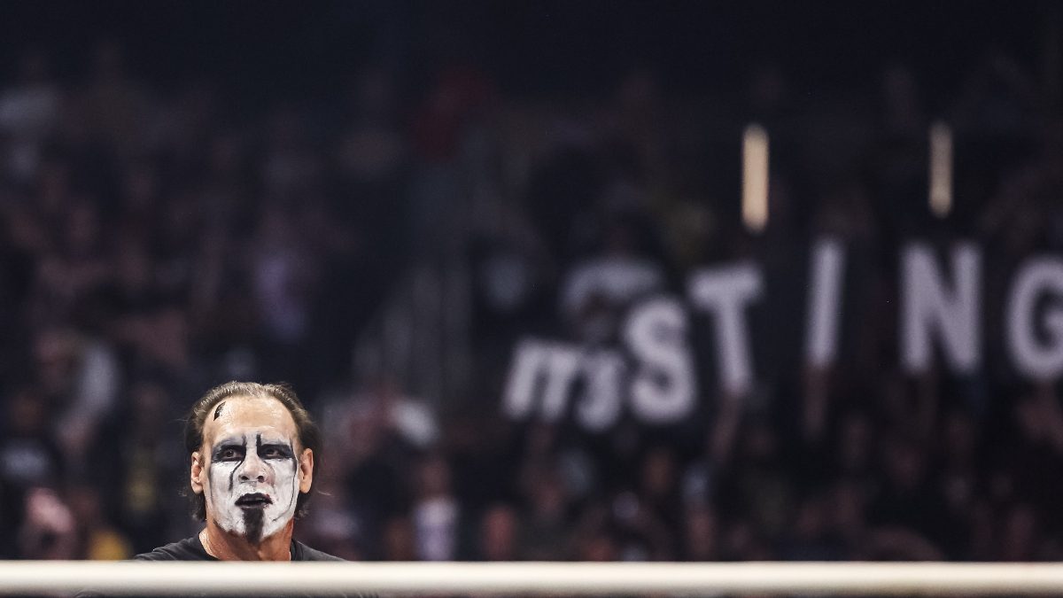 Former WWE Superstar 'Sting' Steve Borden Gets Emotional During ...